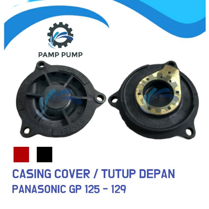 Jual CASING COVER ATAU TUTUP DEPAN POMPA AIR PANASONIC GP 125/129 ...