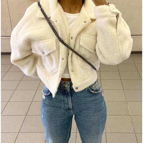 Jual ♡ 𝐁𝐀𝐄 𝐅𝐔𝐑𝐑𝐘 𝐉𝐀𝐂𝐊𝐄𝐓 ♡ | Jaket bulu | Jaket berbulu | Jaket bahan ...