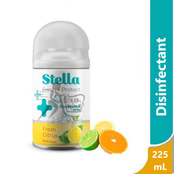 Jual Stella Matic Fresh + Protect Disinfectant Spray Cytrus 225 mL ...