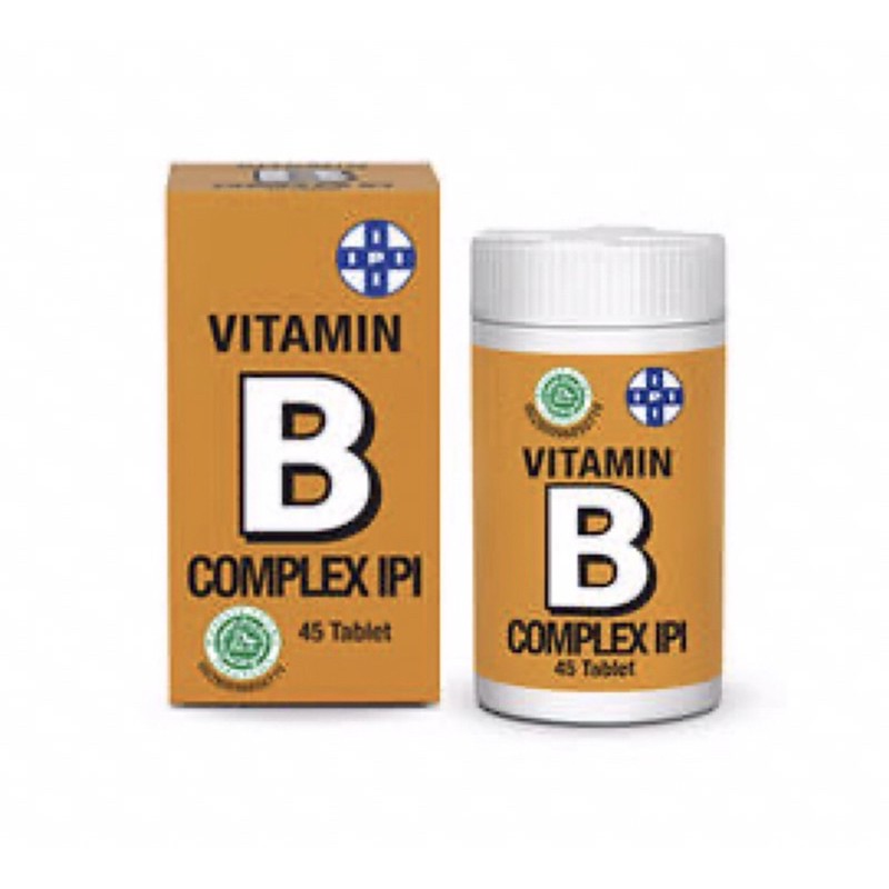 Jual Vitamin C IPI | A IPI | B complex IPI | B1 IPI | B12 IPI kemasan botol isi 45 tablet hisap ...
