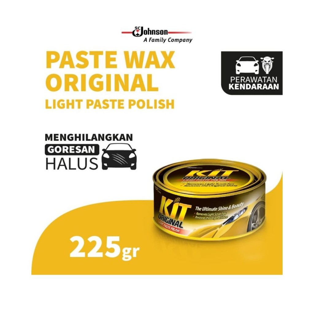 Jual KIT PASTE WAX ORIGINAL 225 GRAM | Shopee Indonesia