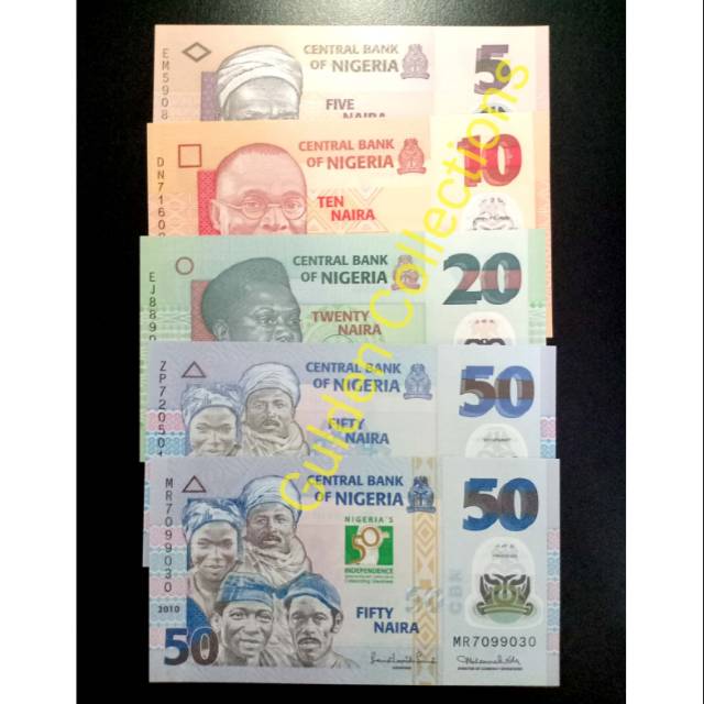 Jual Uang Kuno Set Nigeria 5 lembar polymer UNC | Shopee Indonesia