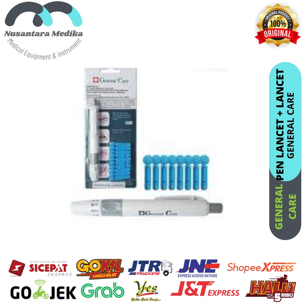 Jual Pen Lancet plus Lancet General Care | Shopee Indonesia