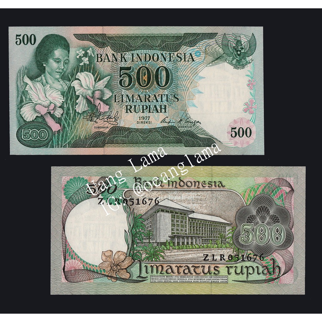 Jual Uang Kuno / Uang Jadul / Uang Lama 500 Rupiah 1977 | Shopee Indonesia