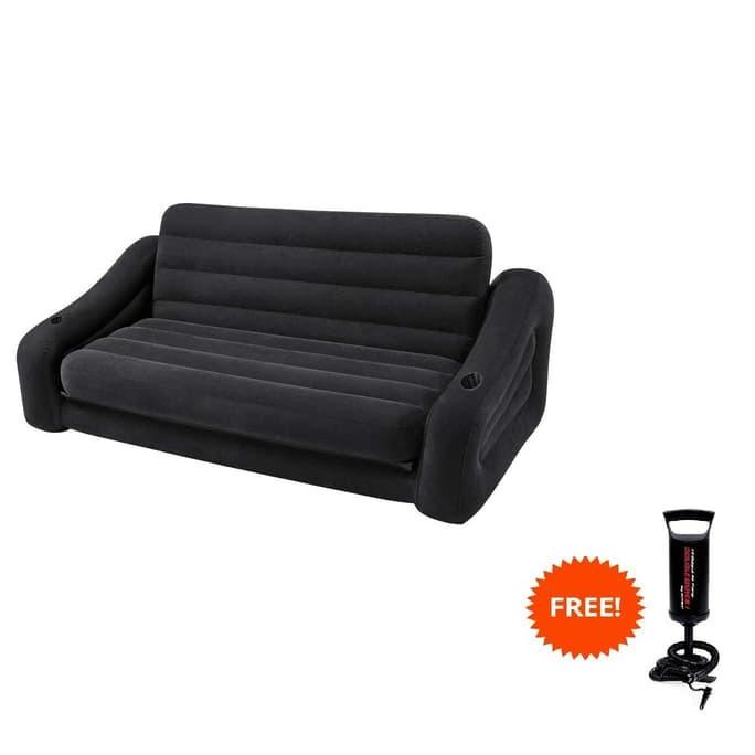 Jual Intex Sofa Angin Pull Out Sofa 68566 Free Pompa 68612 Kk | Shopee ...