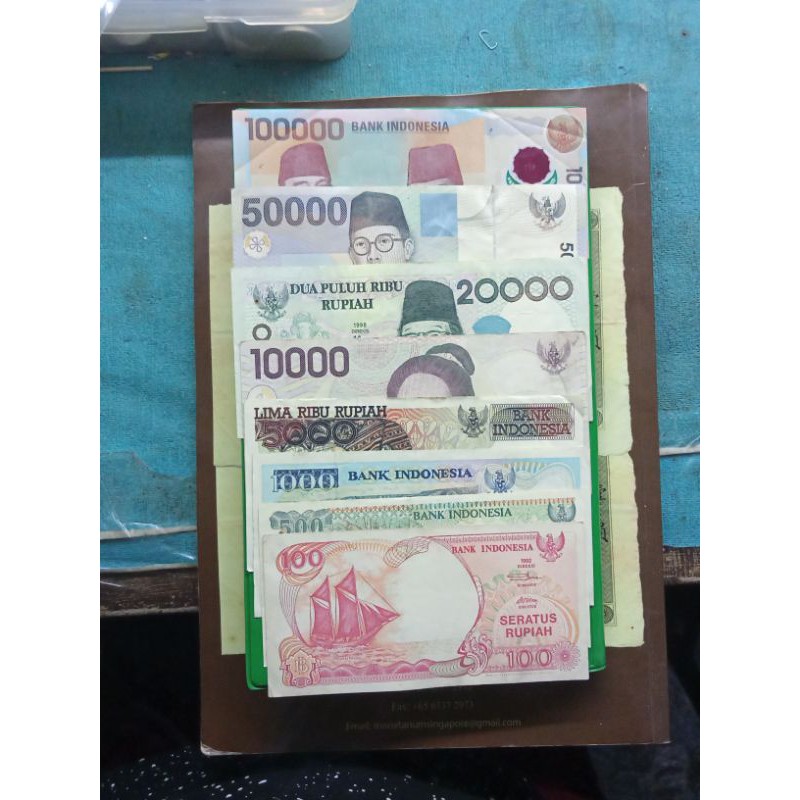 Jual set tahun 90 an uang kuno asli original kondisi bekas pakai dari ...