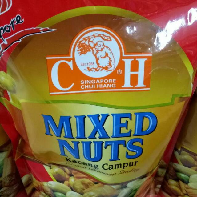 Jual Singapore chui hiang mixed nuts 500gr | Shopee Indonesia