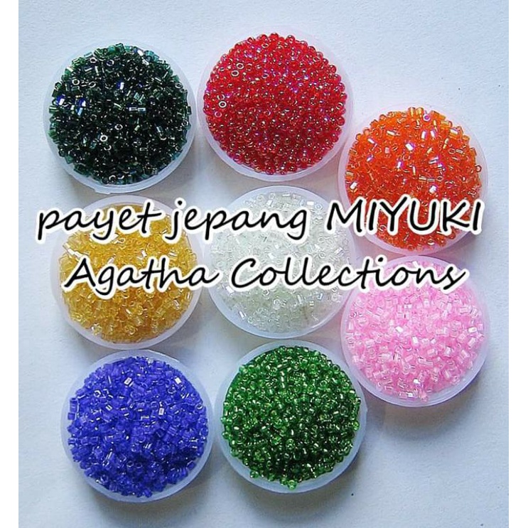 Jual Manik Mote Payet Pasir Bulat Jepang MGB miyuki | Shopee Indonesia
