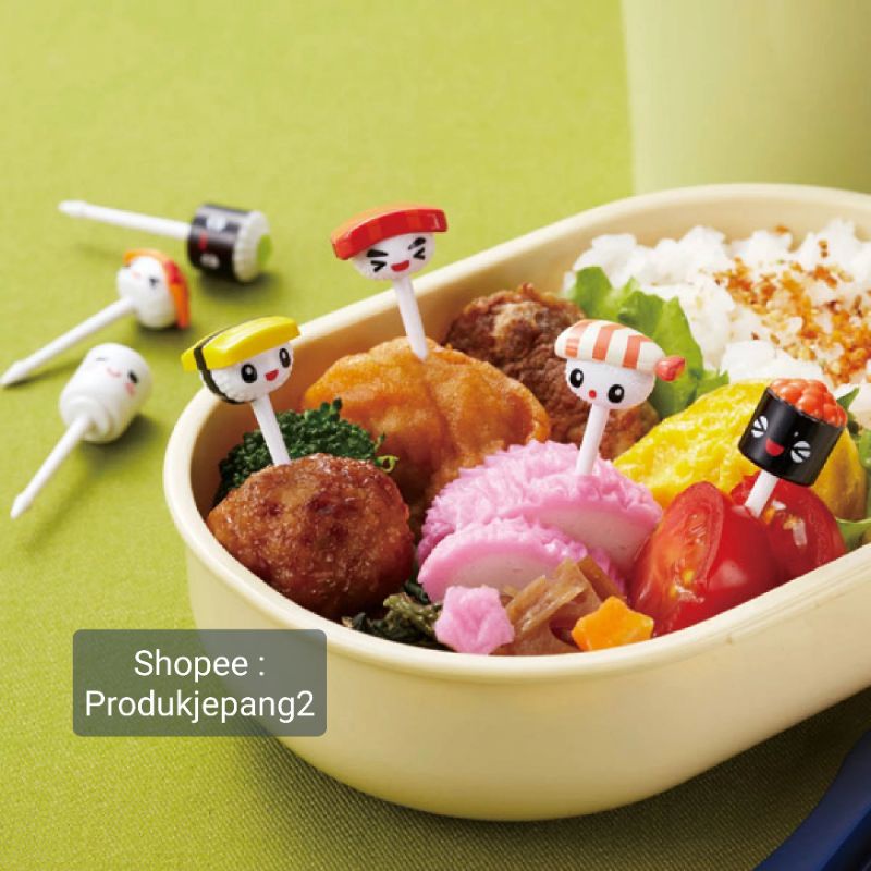 Jual Torune Tusuk Bento Sushi Tusukan Bento Sushi Mata Food Pick Sushi ...