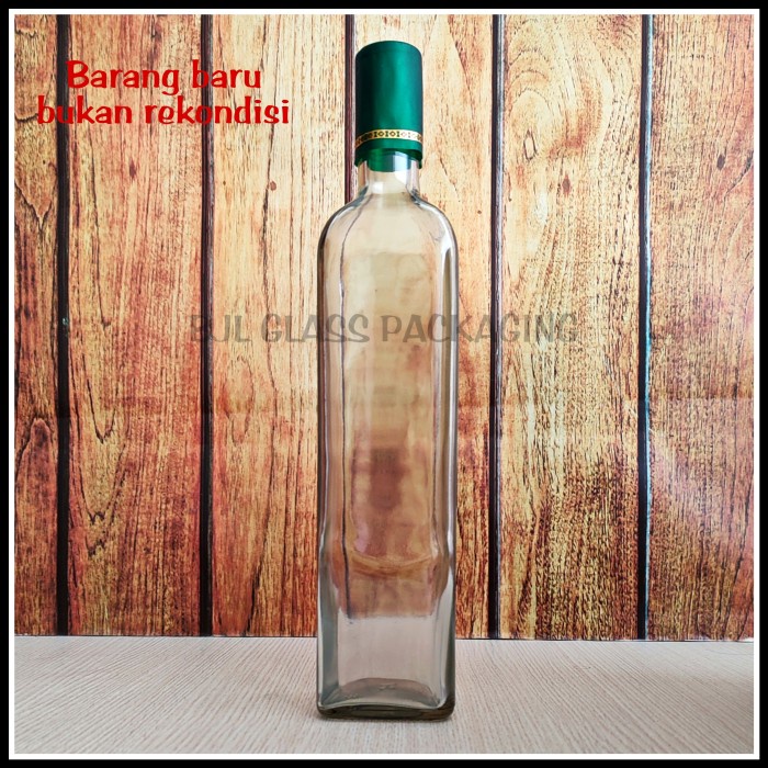 Jual botol kaca 750ml olive oil minyak / botol minyak 750ml / botol ...