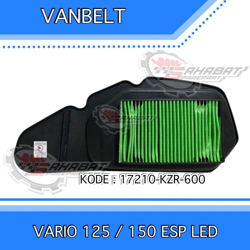 Jual FILTER UDARA MOTOR HONDA VARIO 125 150 ESP LED | Shopee Indonesia