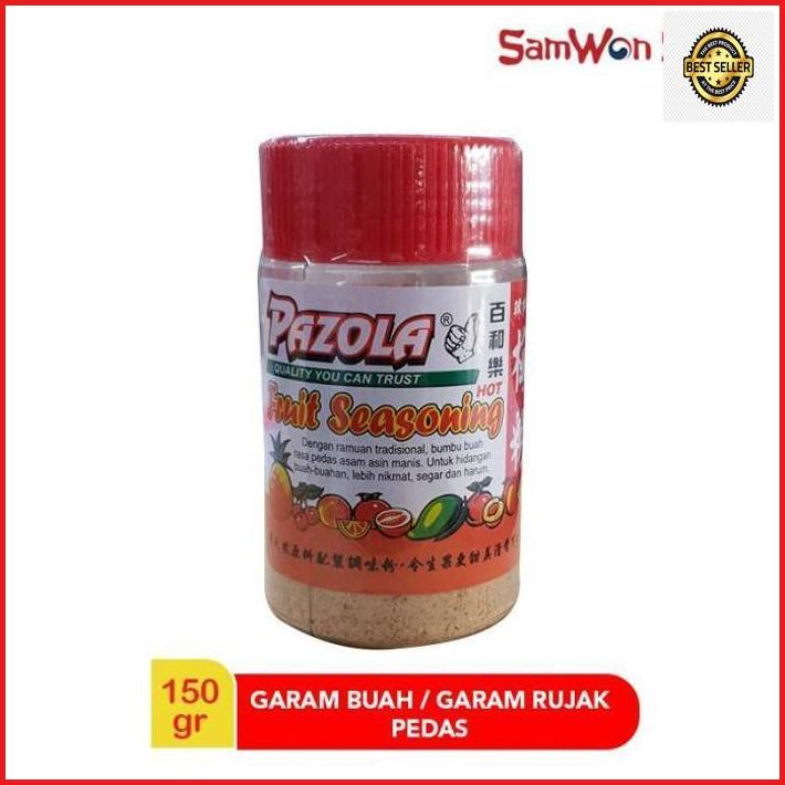 Jual Garam Buah / Garam Rujak / Bumbu Buah Kemasan Botol 150 Gram ...