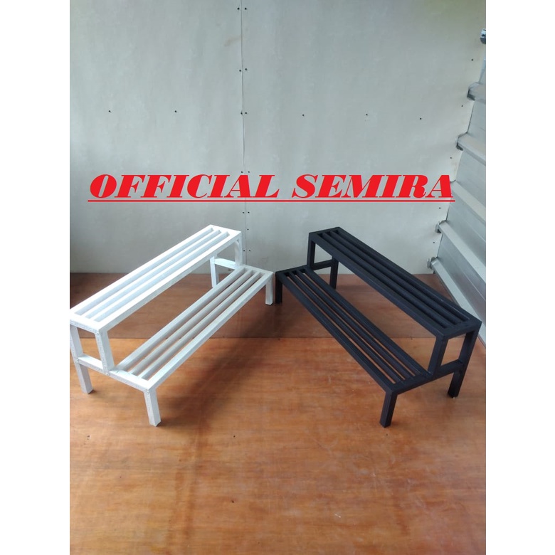 Jual baja ringan hollow 1 meter/Rak Tanaman Tingkat 2/Rak Pot Tanaman ...