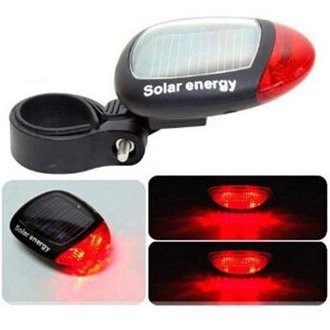 Jual Lampu Belakang Rambu Sepeda Tenaga Surya Solar Bicycle Taillight ...