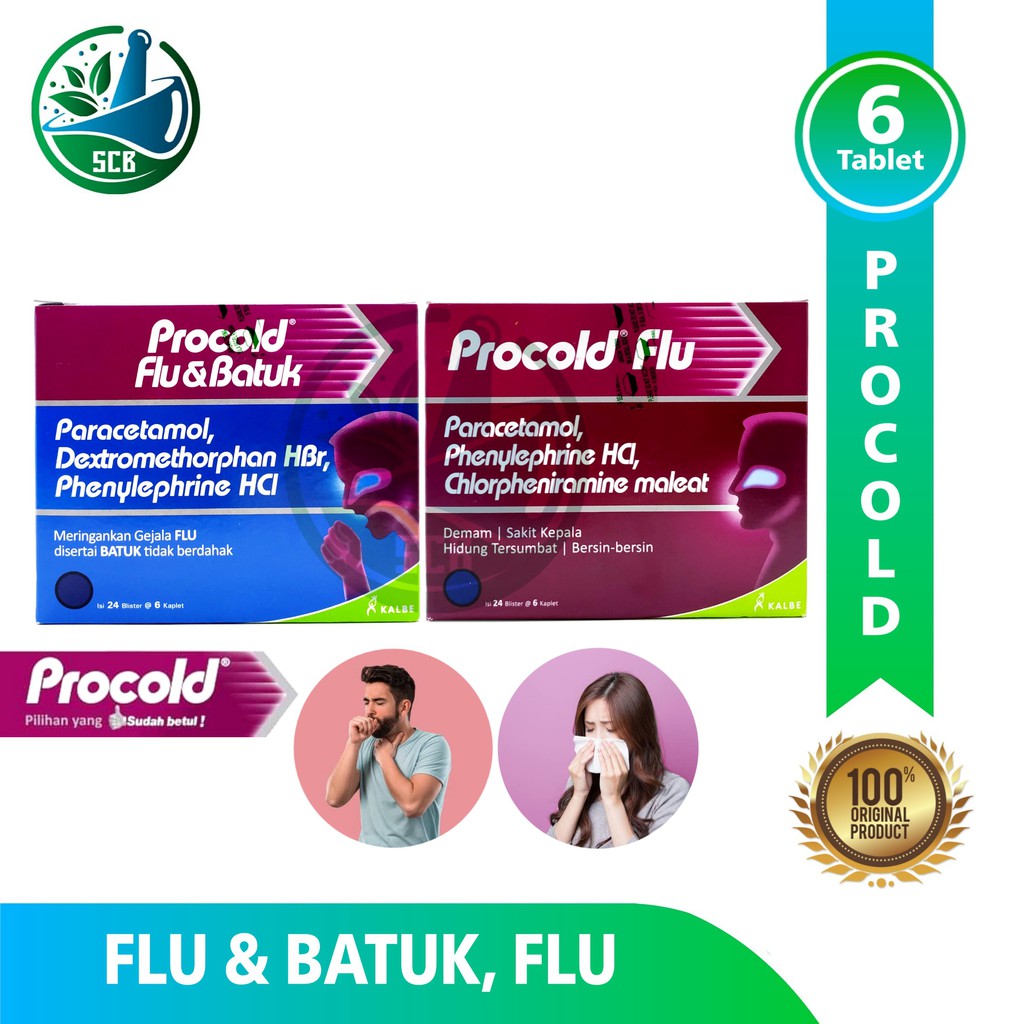 Jual Procold Strip - 6 Kaplet | Shopee Indonesia
