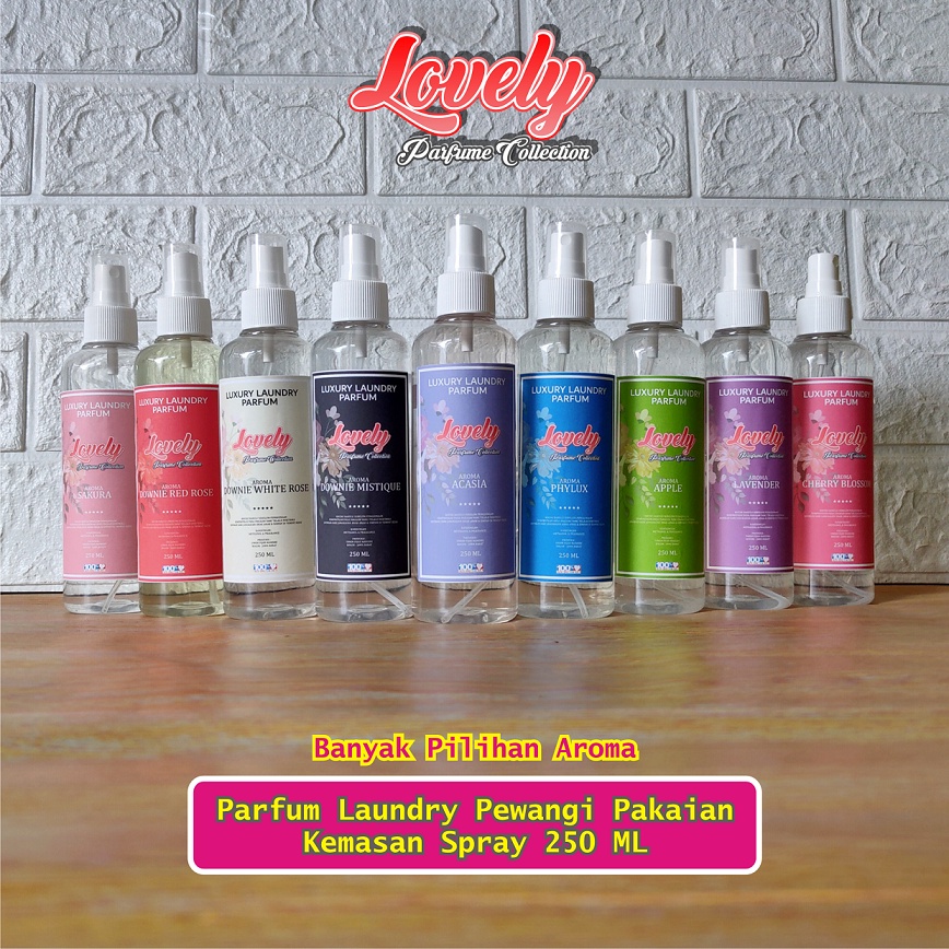 Jual PEWANGI PARFUM LAUNDRY GRADE A KEMASAN BOTOL SPRAY 250 ML | Shopee ...
