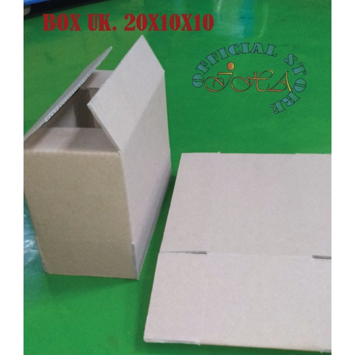 Jual box packing uk. 20x10x10 cm kerdus packing online murah | Shopee ...