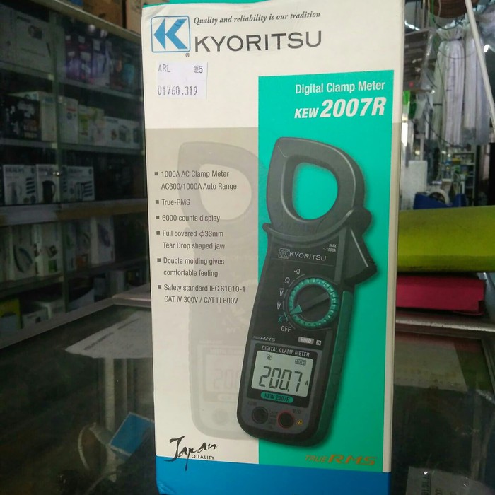 Jual digital clamp meter tang amper ampere Kyoritsu KEW2007R 2007R ...