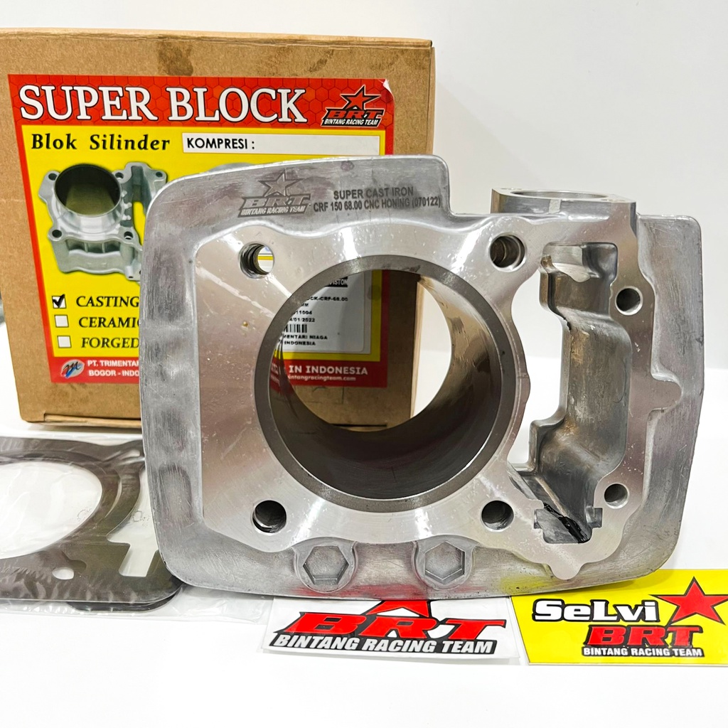Jual BLOK BOREUP CAST BRT CRF 150 VERZA MEGAPRO MONO 66 68 71.50 72 74 76 78 MM | Shopee Indonesia
