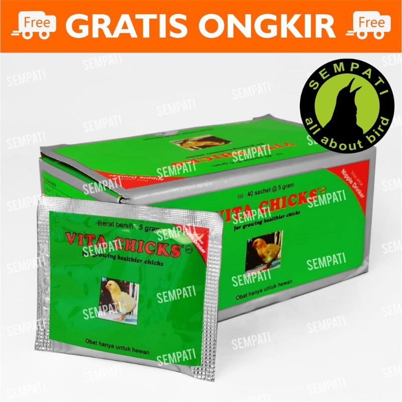 Jual Vitachick Obat Vitamin Unggas Itik Meri Ayam | Shopee Indonesia
