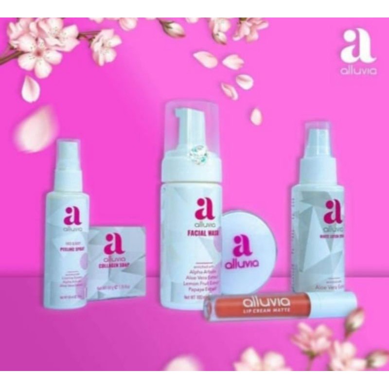 Jual aluvia skincare paket lengkap prawatan original | Shopee Indonesia