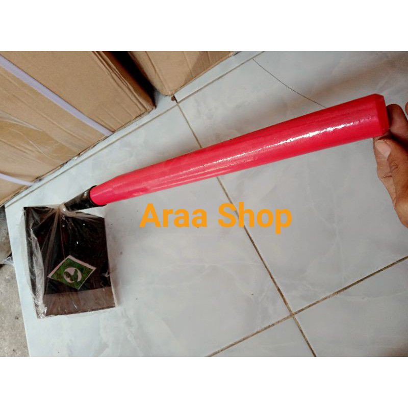 Jual Cangkul Jago Kecil Gagang Kayu Merah / Cangkul & Garpu Sampah Mini ...
