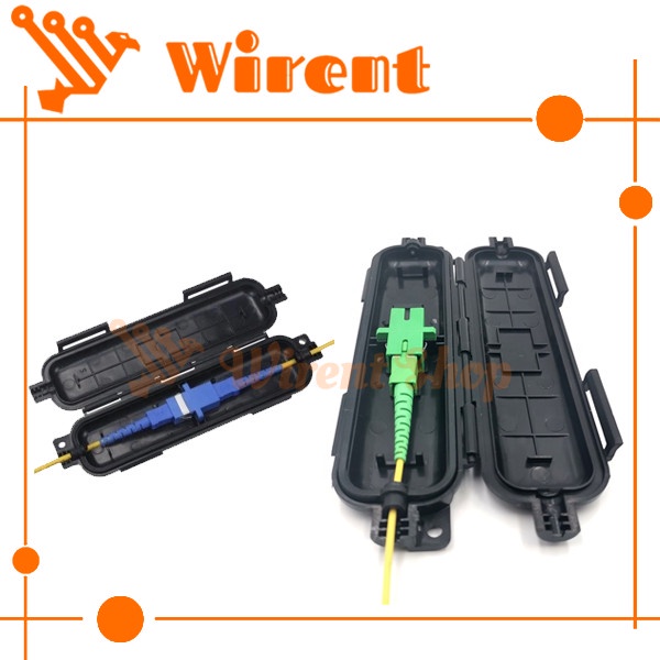 Jual Fiber Optic Protection BOX SC Adapter |Waterproof Protective Box ...