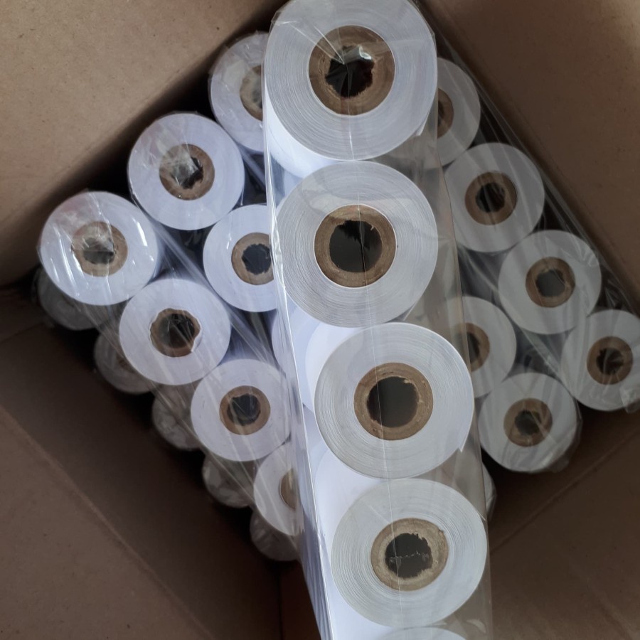 Jual Kertas Struk Kasir HVS 1ply 58x48/Kertas Register Roll/Telstruk ...