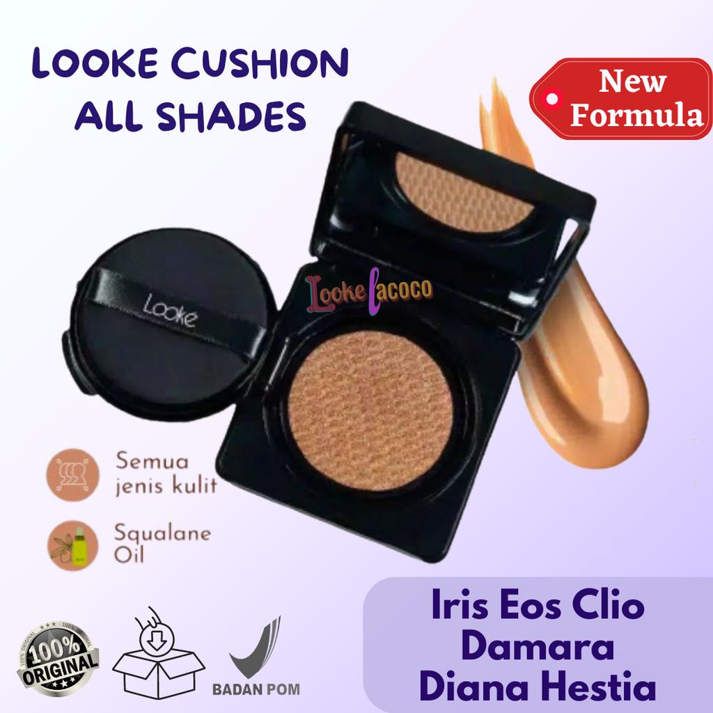 Jual (READY) Looke BB Cushion All Varian Shade dan Refill Iris Eos Clio Diana Damara Hestia ...