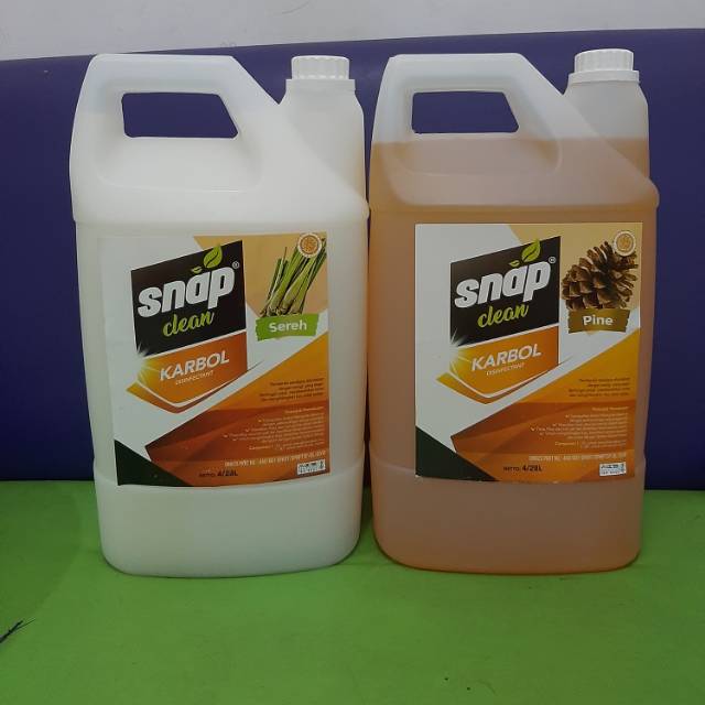 Jual Disinfectant | Karbol Snap Clean | Shopee Indonesia