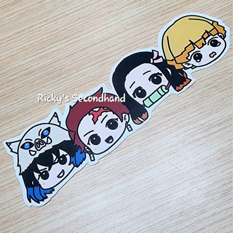 Jual Anime Chibi Stickers by Ricky's Secondhand - Waterproof Anti Air ...