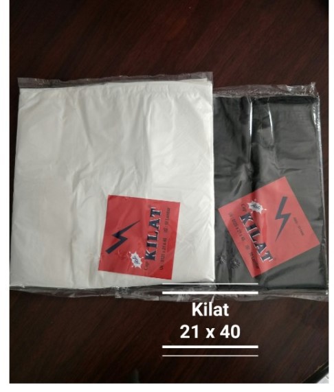 Jual TAS KRESEK PUTIH BESAR 21 CM merk KILAT | Shopee Indonesia