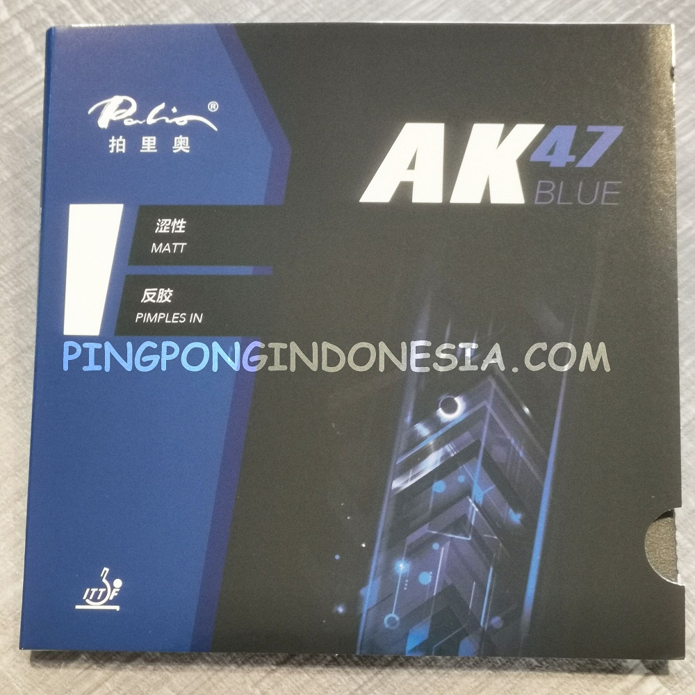 Jual Palio AK 47 Blue - Rubber Karet Pingpong Tenis Meja Bat Bet AK47 Biru | Shopee Indonesia