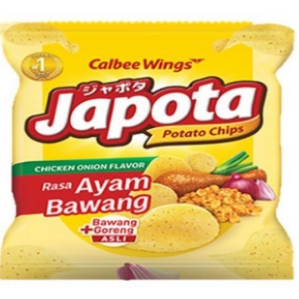 Jual SNACK JAPOTA POTATO CHIPS 14 GRAM HAPPY HONEY BUTTER UMAMI ...
