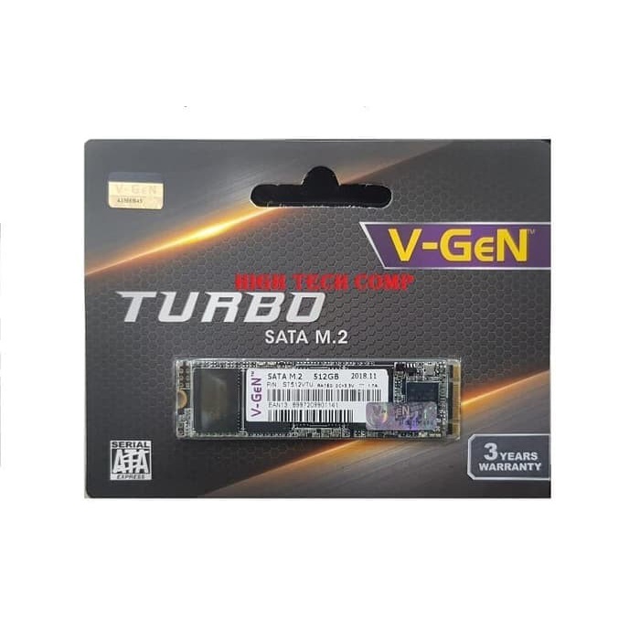 Jual SSD V-GEN / VGEN Turbo V-Nand M.2 512GB SATA | Shopee Indonesia