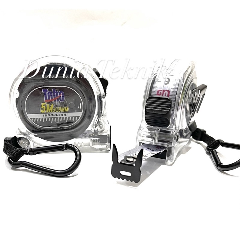 Jual Meteran TOHO 5 Meter Meteran Roll 5M Transparan 2 Sisi Rol Meter ...