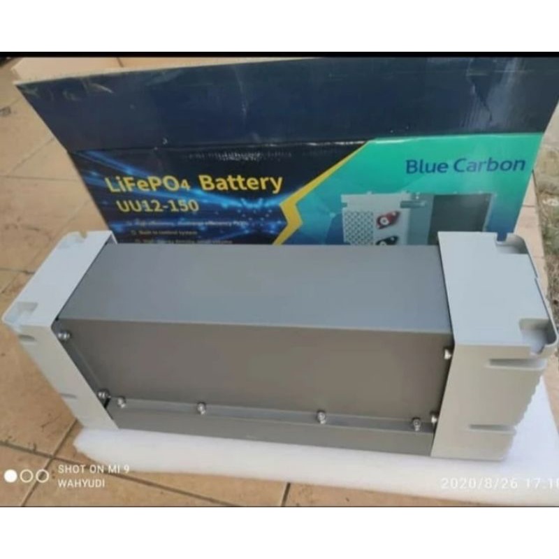 Jual Battery Lithium LiFePO4 12V 150AH UU-12-150 AKI/Battery Solar ...