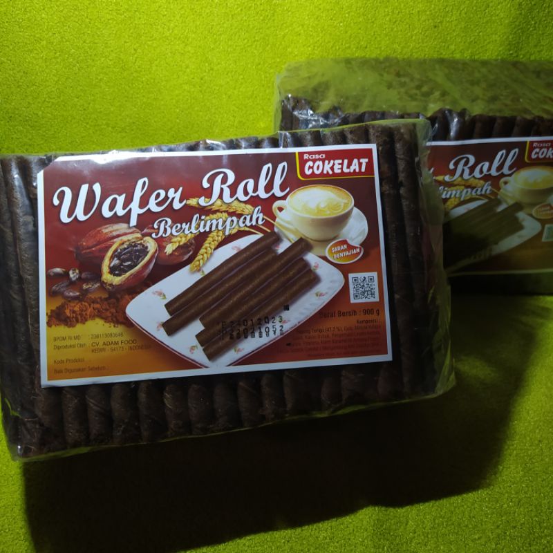 Jual Wafer Roll Coklat 900g | Shopee Indonesia