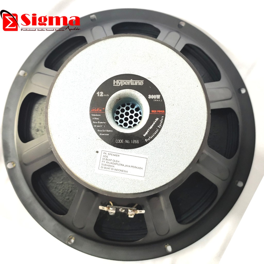 Jual Speaker Komponen 12 inch ADS-1266 Hypertune | Shopee Indonesia