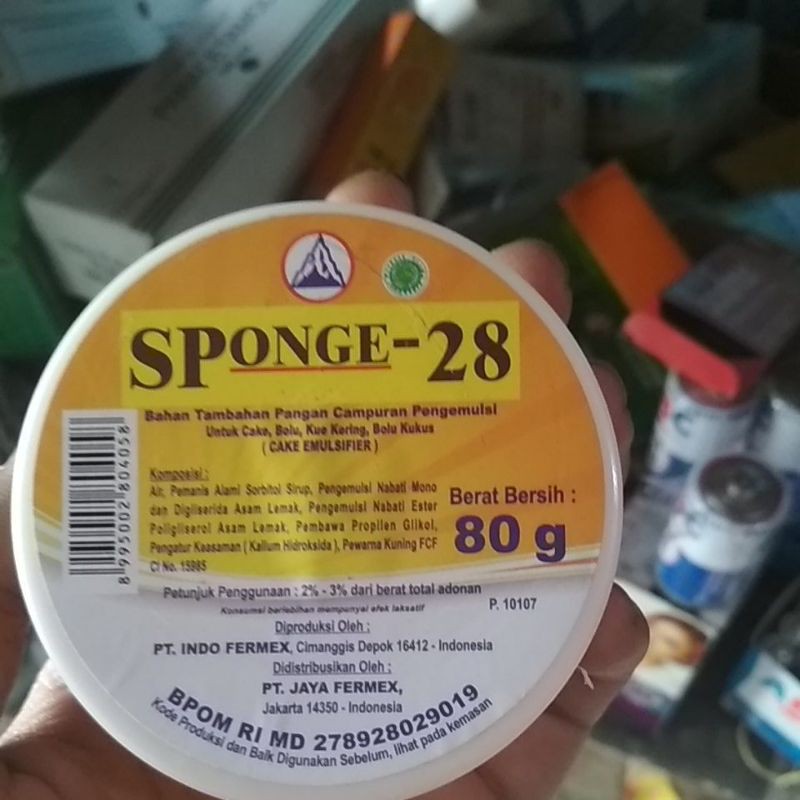 Jual Sponge 28 Emulsifier SP 80 gram | Shopee Indonesia