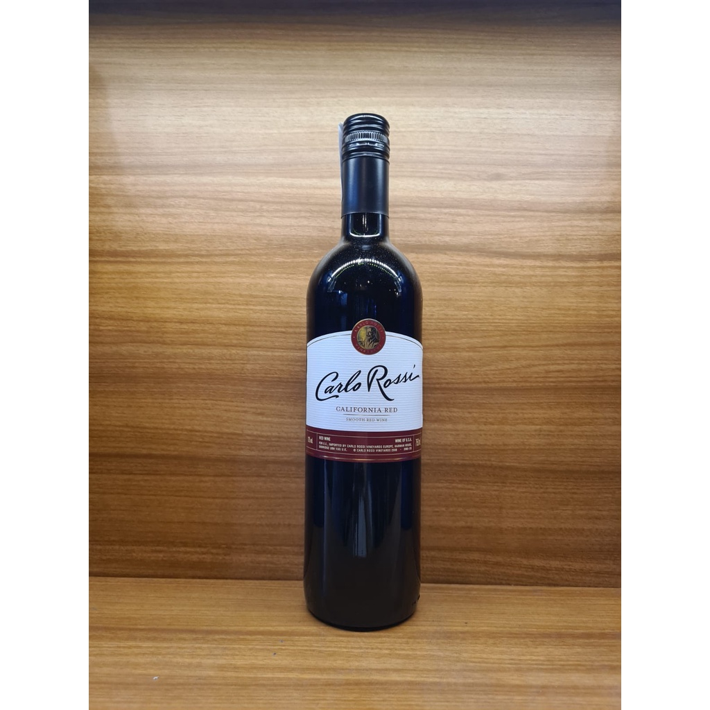 Jual Carlo Rossi California Red Wine 750 ml | Shopee Indonesia