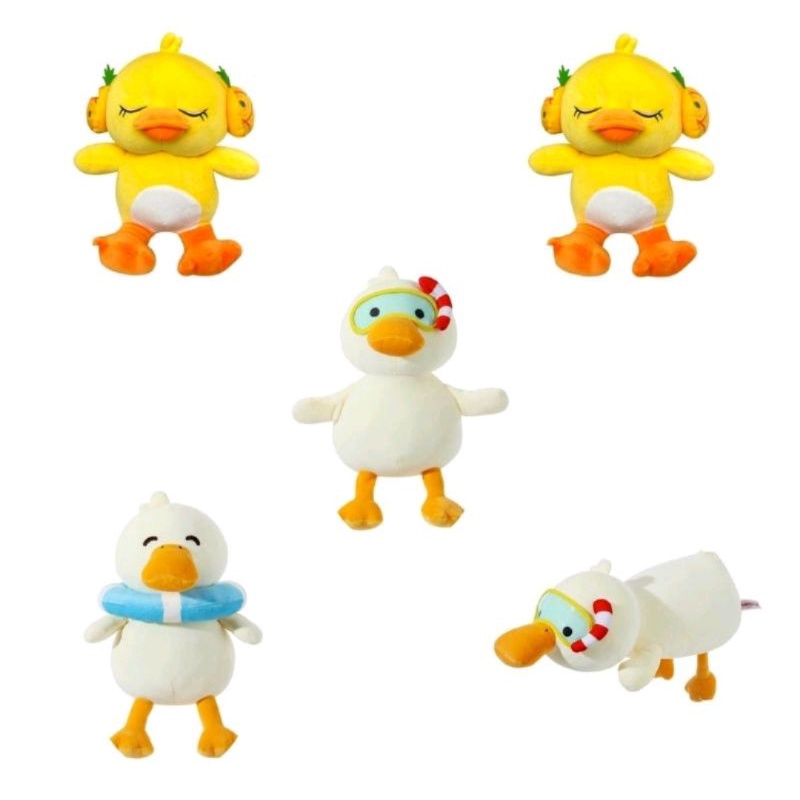 Jual Miniso Boneka diving Duck series & friut Erpohone duck | Shopee ...