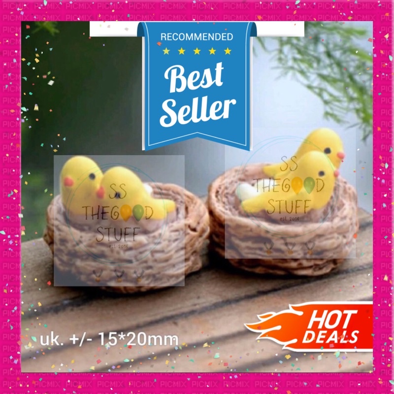 Jual Maket Mini Miniatur Sarang Sangkar Burung | Shopee Indonesia