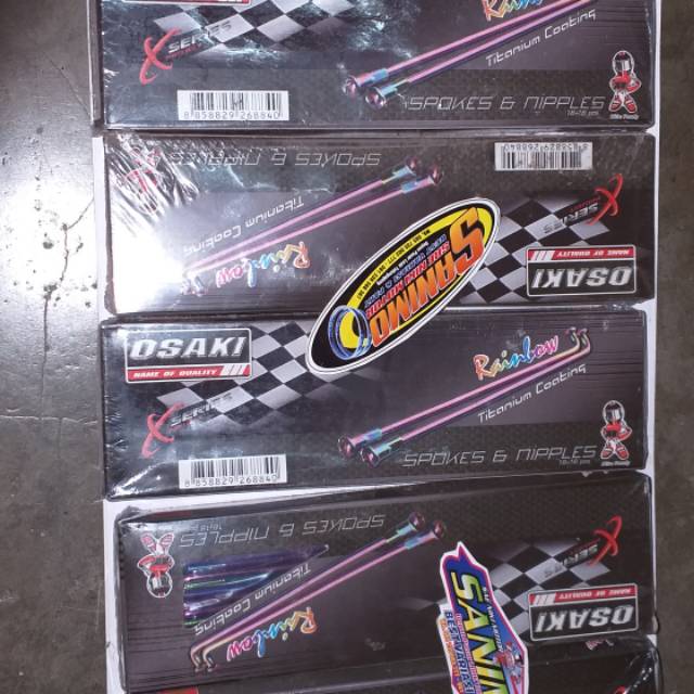 Jual Ruji jari jari Osaki Rainbow Pelangi tersedia semua ukuran ...