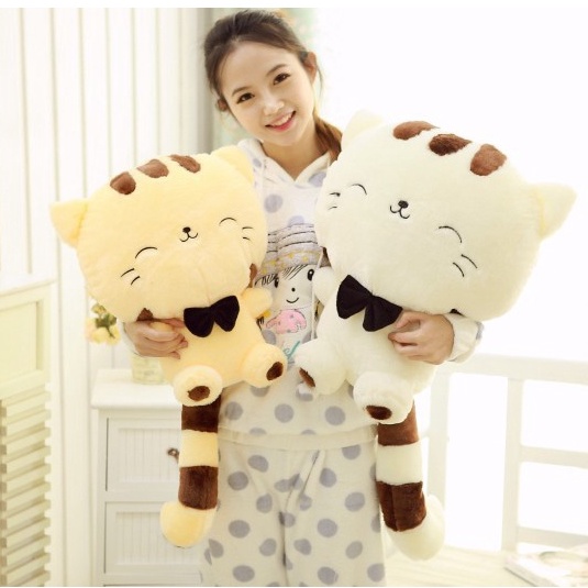 Jual Boneka Kucing Jumbo Super Besar Lucu Imut Murah Ukuran 60cm bahan ...
