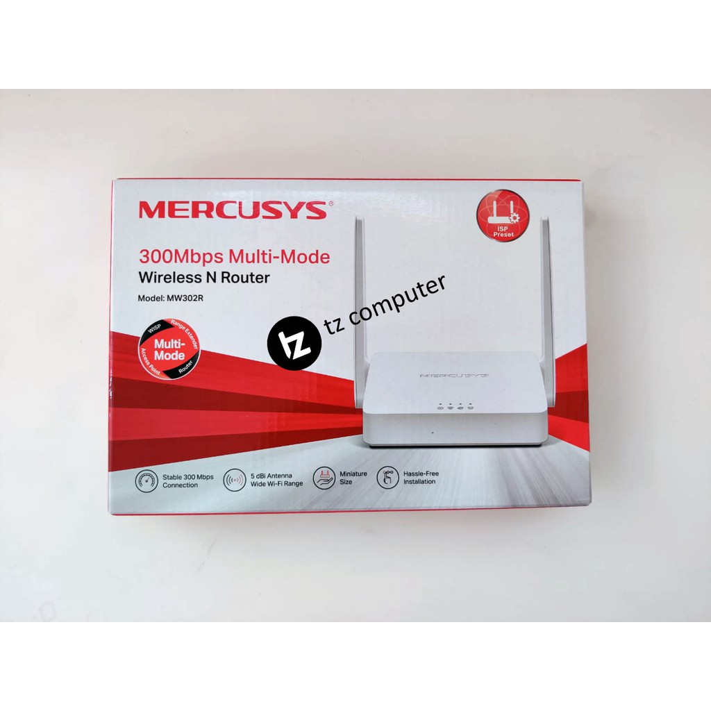 Jual MERCUSYS MW302R 300MBPS WIRELESS N ROUTER | Shopee Indonesia