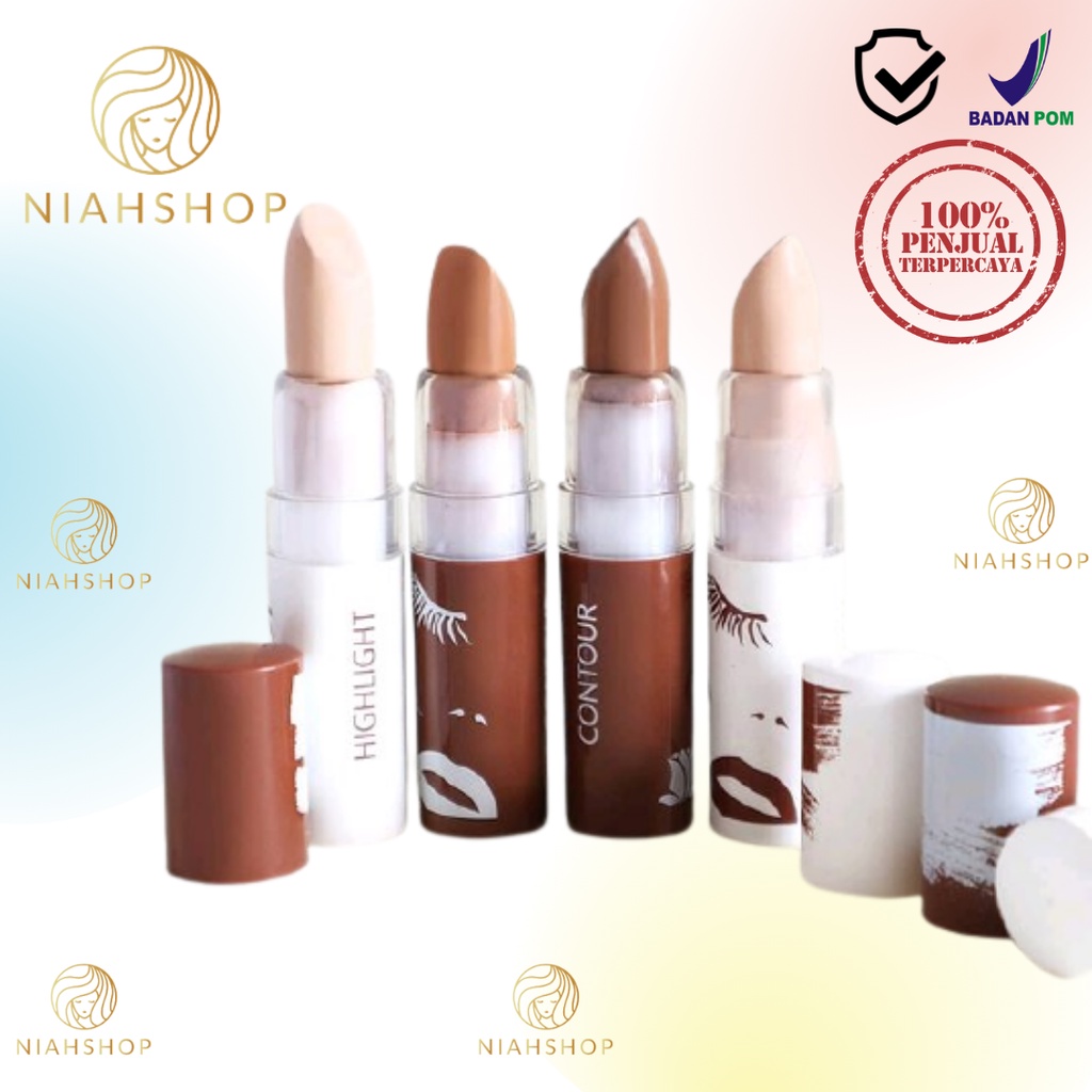 Jual La Tulipe Contour Kit / Highlight &Contour Kit | Shopee Indonesia