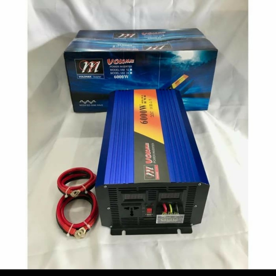 Jual Volomax inverter modified sine wave 6000w 24v | Shopee Indonesia