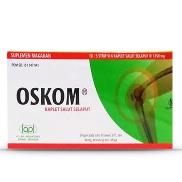 Jual Oskom Box Isi 30 Tablet - Vitamin dan Mineral Osteoarthritis ...