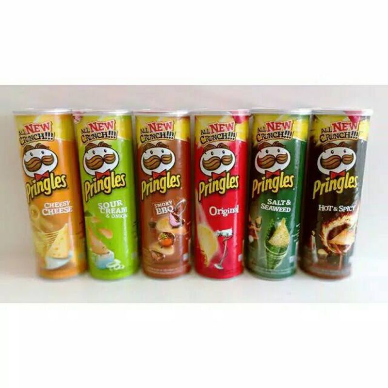 Jual pringles potato crisps kaleng 107gram | Shopee Indonesia